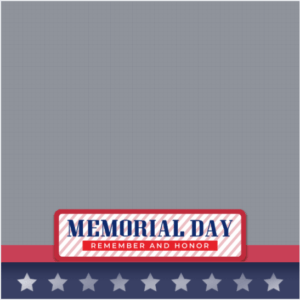 Memorial Day Profile Picture Frame | Decoration Day