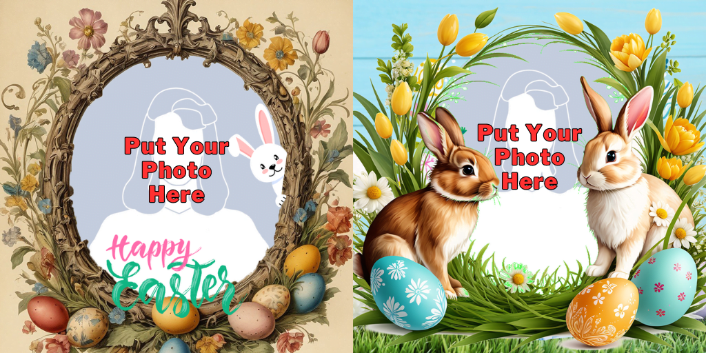 Happy Easter Day 2025 Profile Frame | Easter Sunday Frame ...