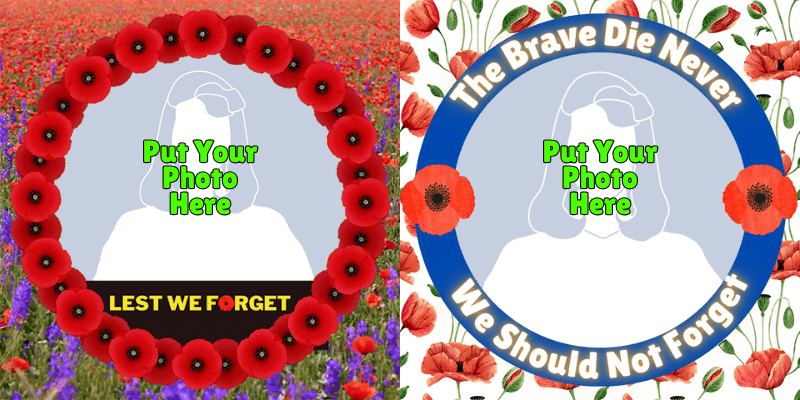 Remembrance Day 2024 Profile Picture Frame | Overlays | Filter ...